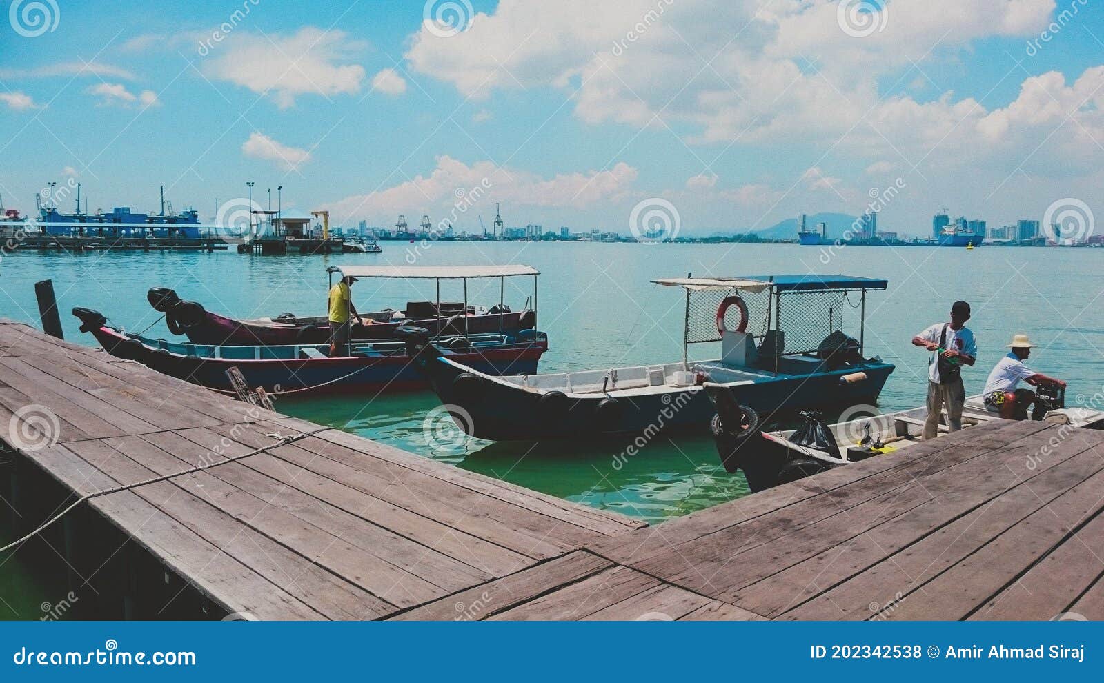 Beautiful scenery boats editorial stock photo. Image of ferry - 202342538