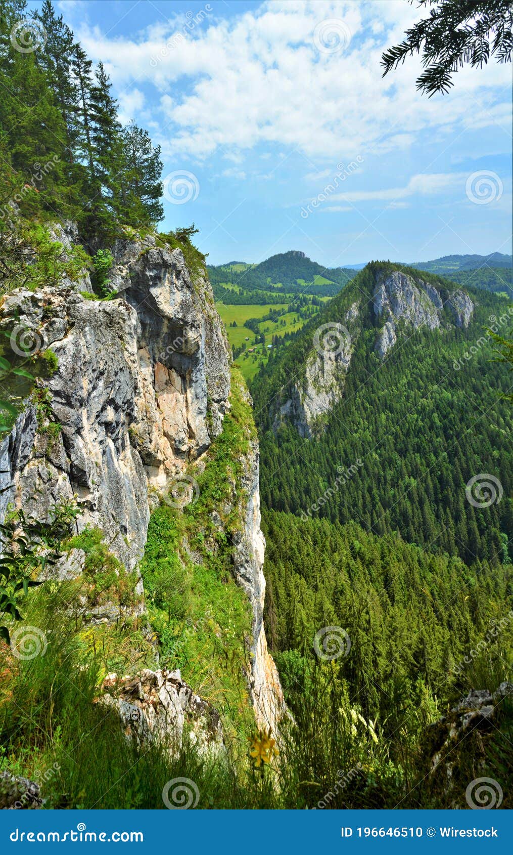 Beautiful Scenery of the Famous Hasmas Mountains in Romania Stock Photo ...