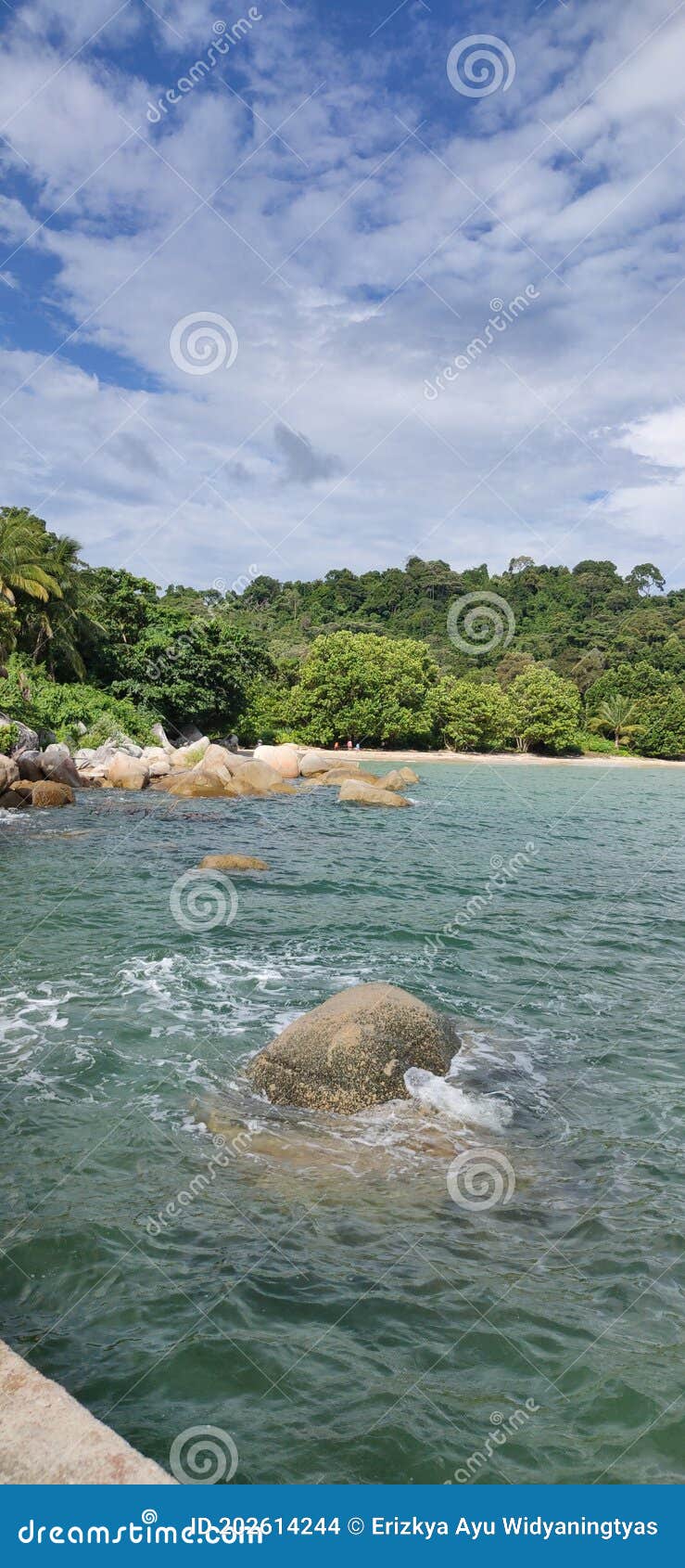 Beautiful Scenery with Fresh Water Stock Photo - Image of fresh, cliff ...