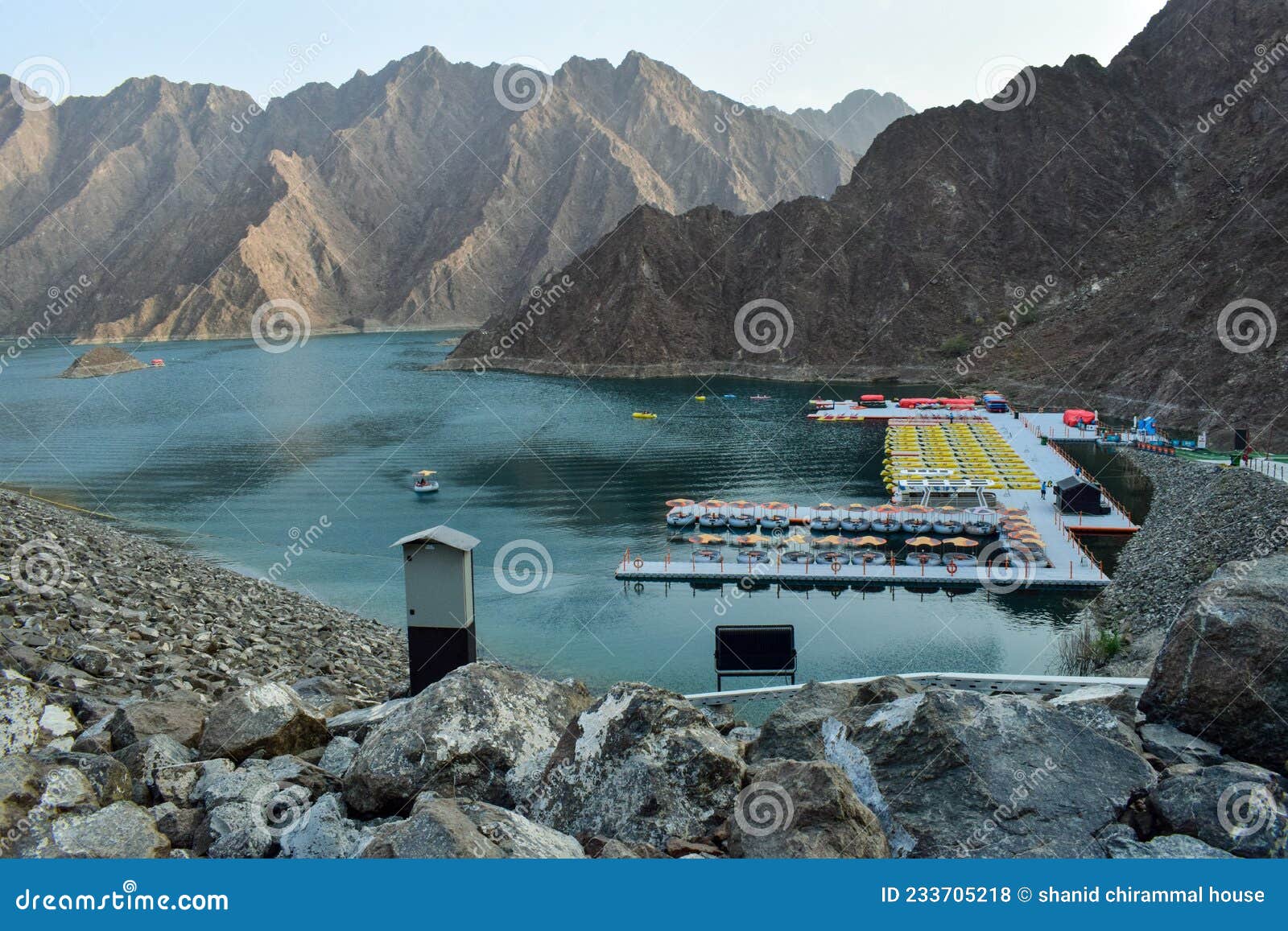 Beautiful Scenery of Hatta Dam Stock Photo - Image of visit, hatta ...
