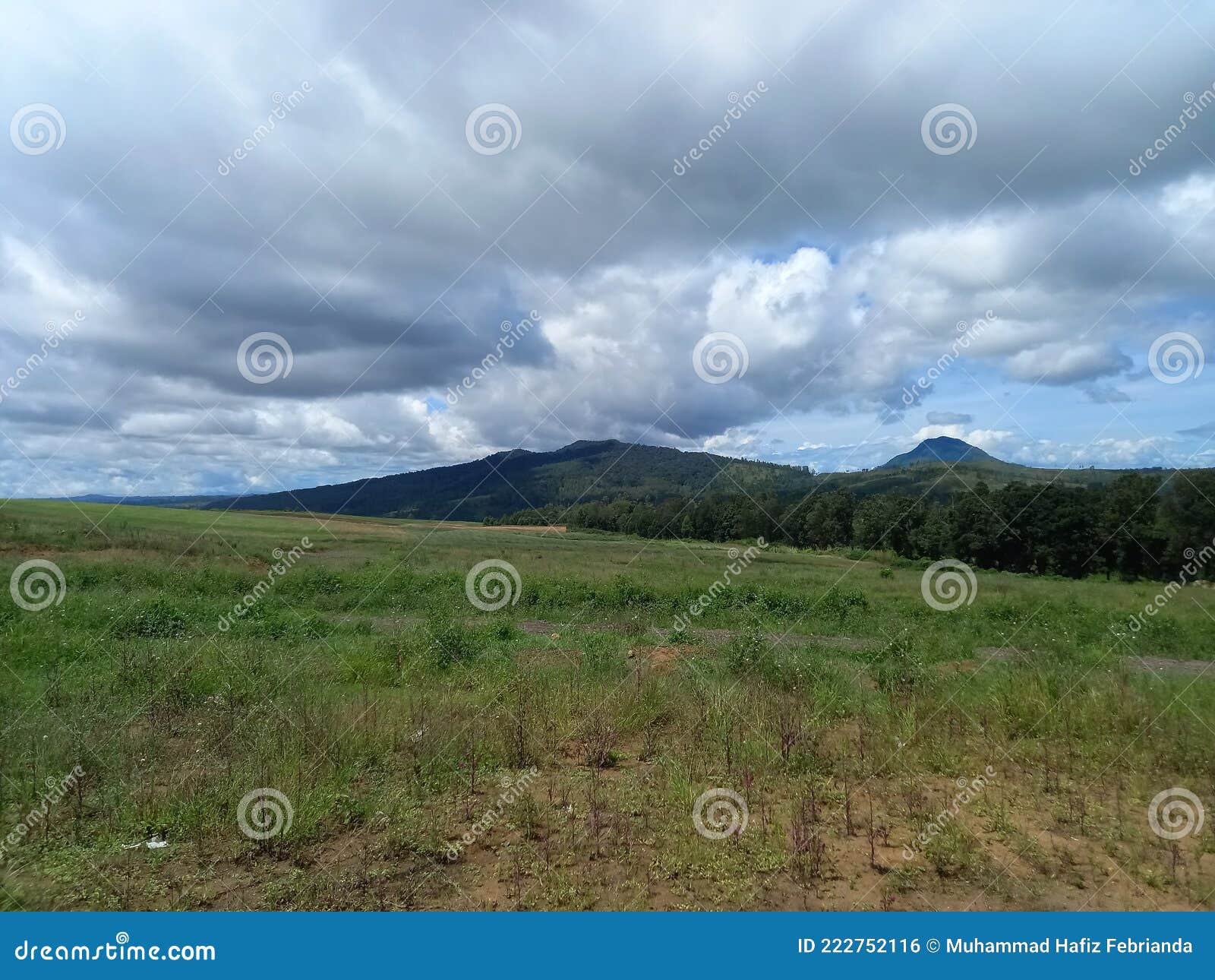 Beautiful Scenery in the 2000 Hills of North Sumatra Stock Photo ...