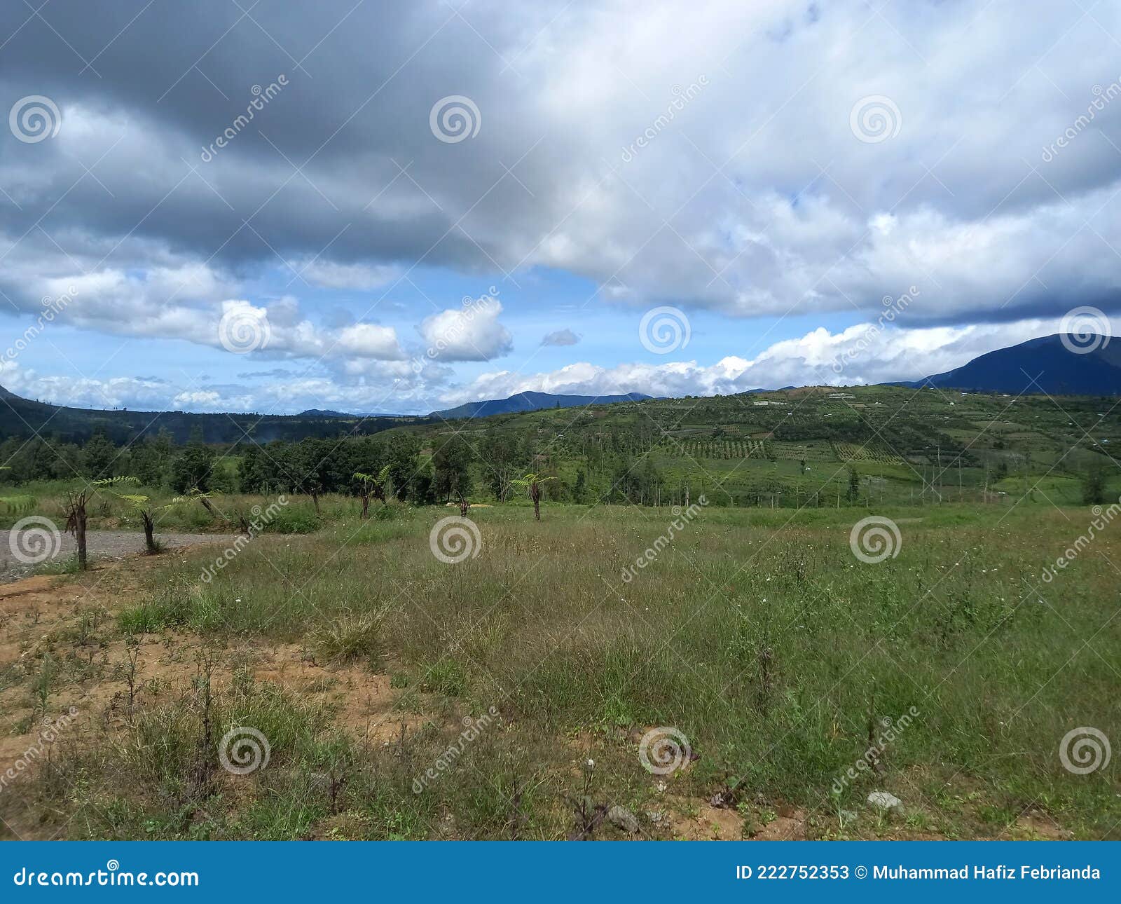 Beautiful Scenery in the 2000 Hills of North Sumatra Stock Image ...