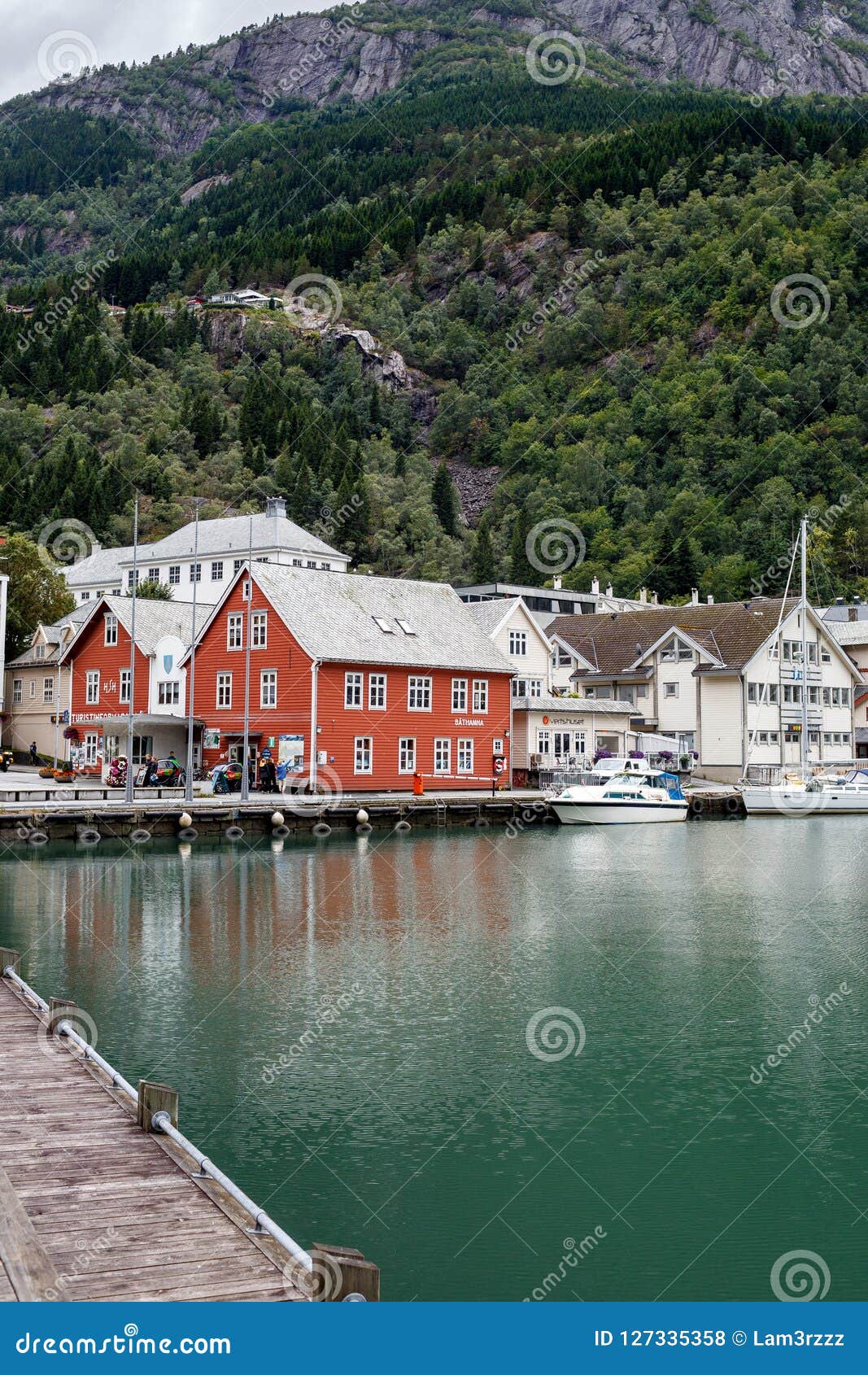 Beautiful Scenery of Odda City in Norway. Editorial Stock Photo - Image ...