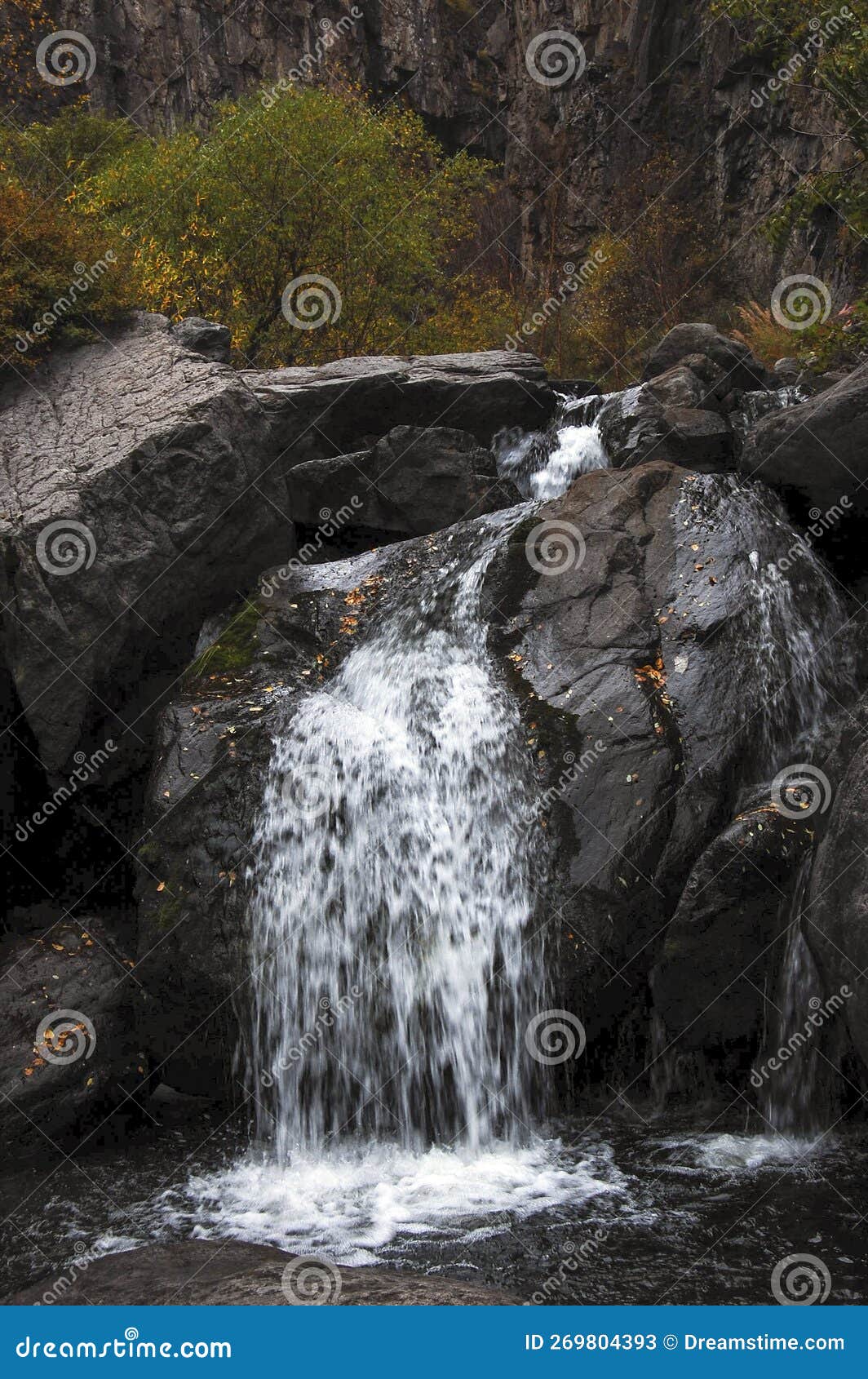 Beautiful Scenery and Quiet Rivers in the Mountains Stock Image - Image ...