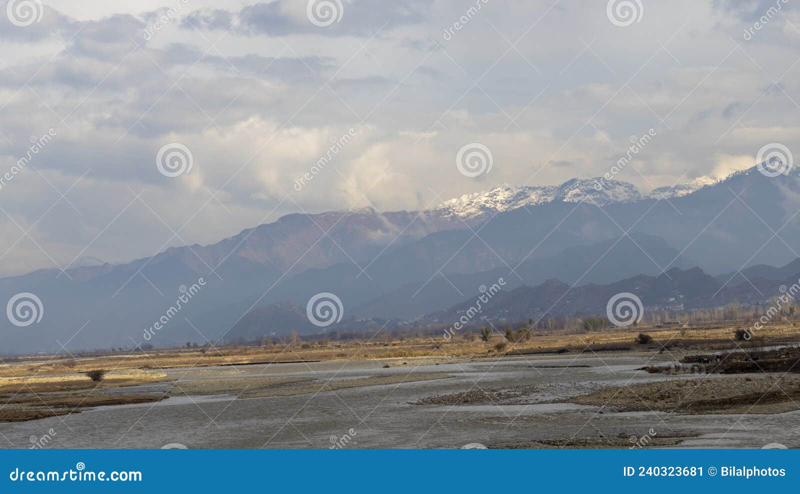 Beautiful Scenery of River Swat Stock Image - Image of view, cloud ...