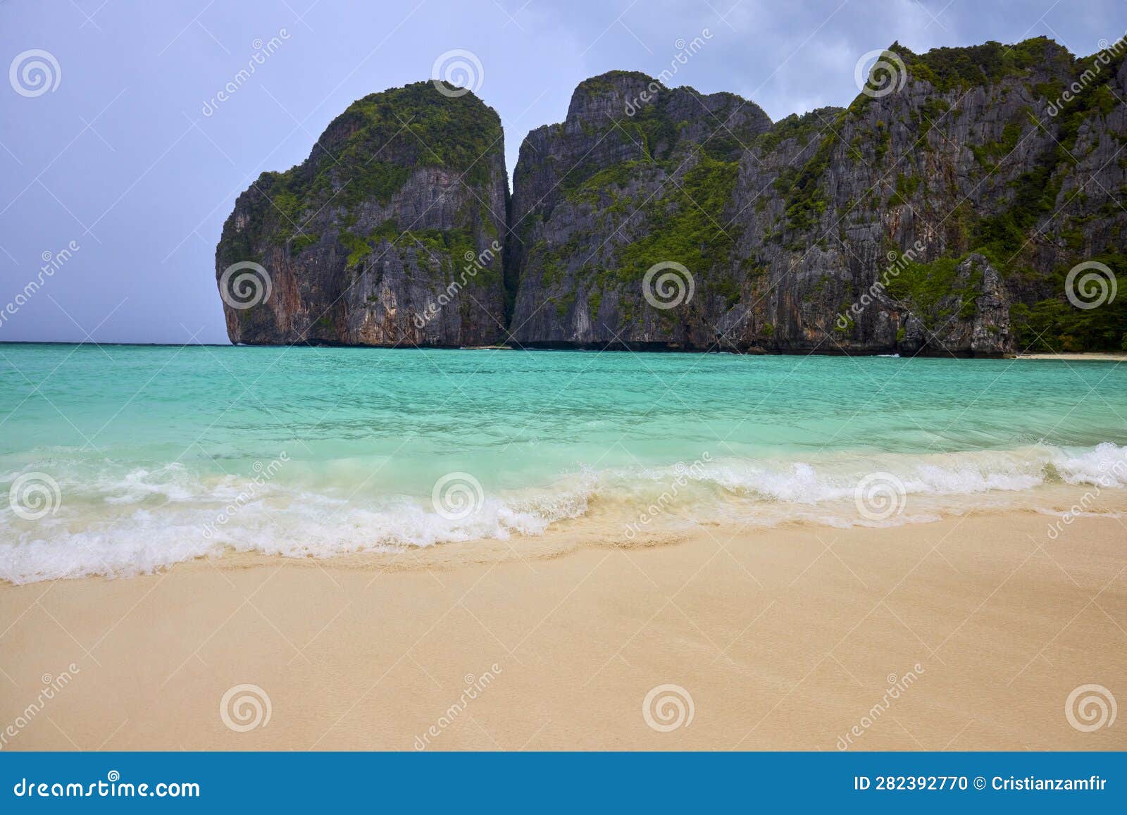 Beautiful Scenery of the Thai Islands of Phuke. Stock Photo - Image of ...