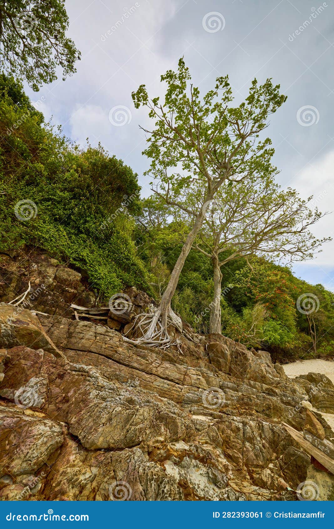 Beautiful Scenery of the Thai Islands of Phuke. Stock Image - Image of ...
