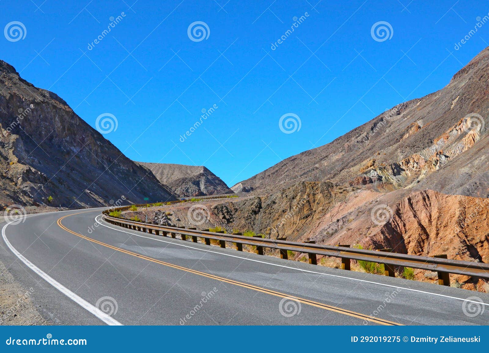 A Beautiful Scenic Drive in Arizona. Stock Image - Image of mountain ...