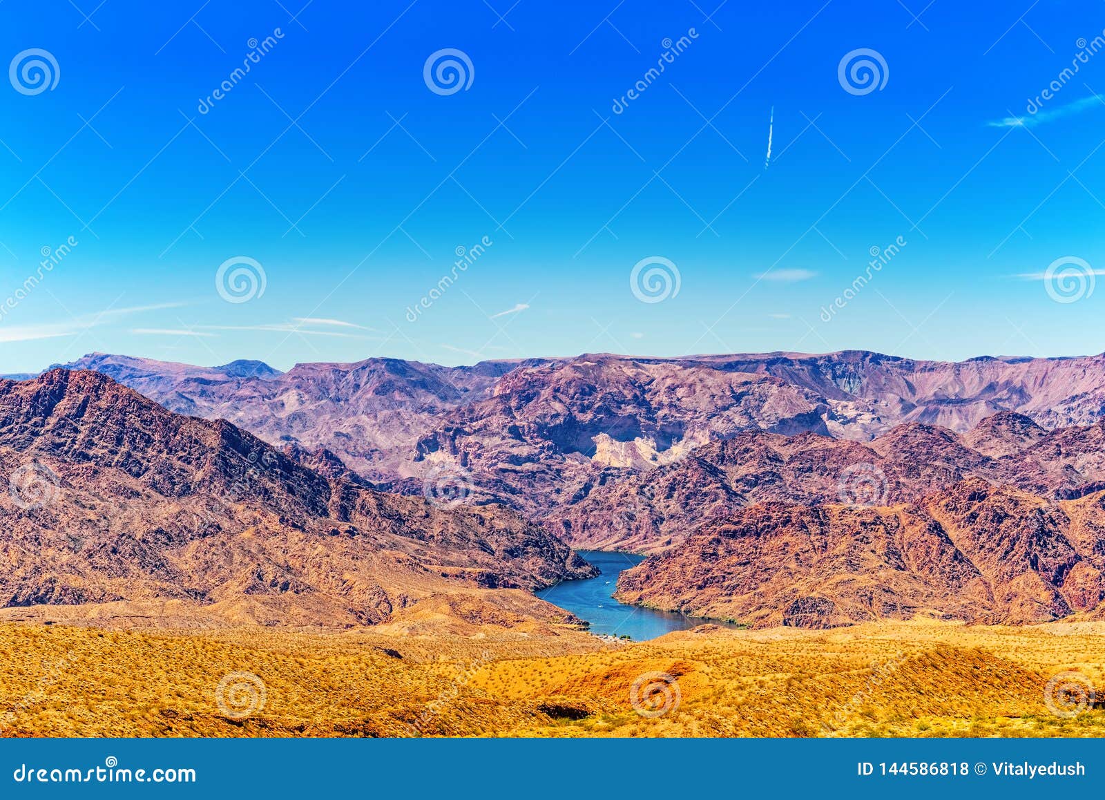 Beautiful Scenic Views of the State of Nevada Stock Photo - Image of ...