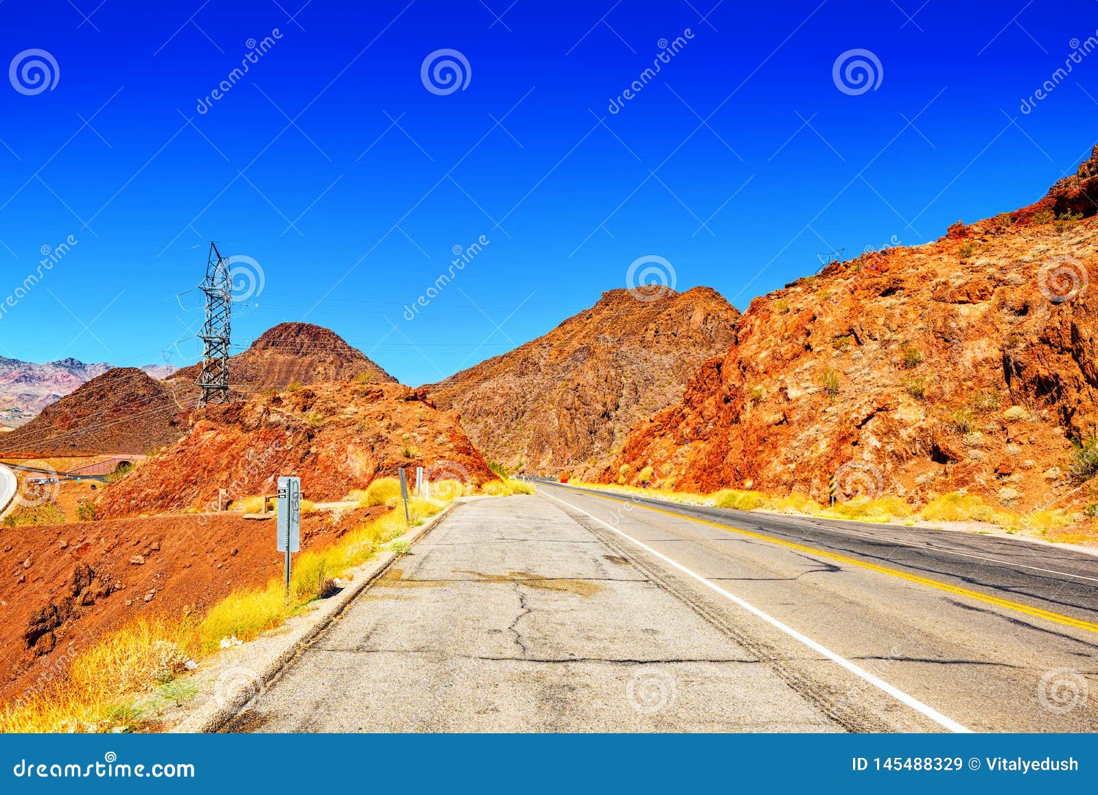 Beautiful Scenic Views of the State of Nevada Stock Image - Image of ...