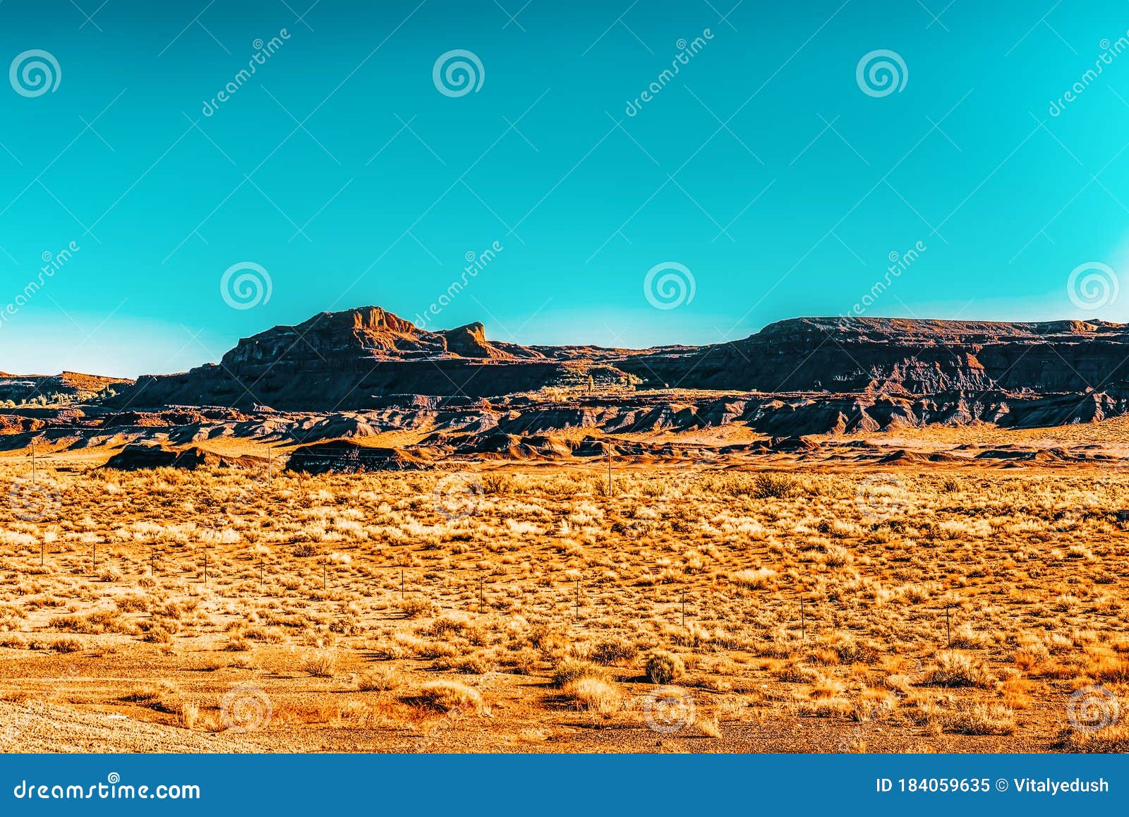 Beautiful Scenic Views of the State of Nevada Stock Image - Image of ...
