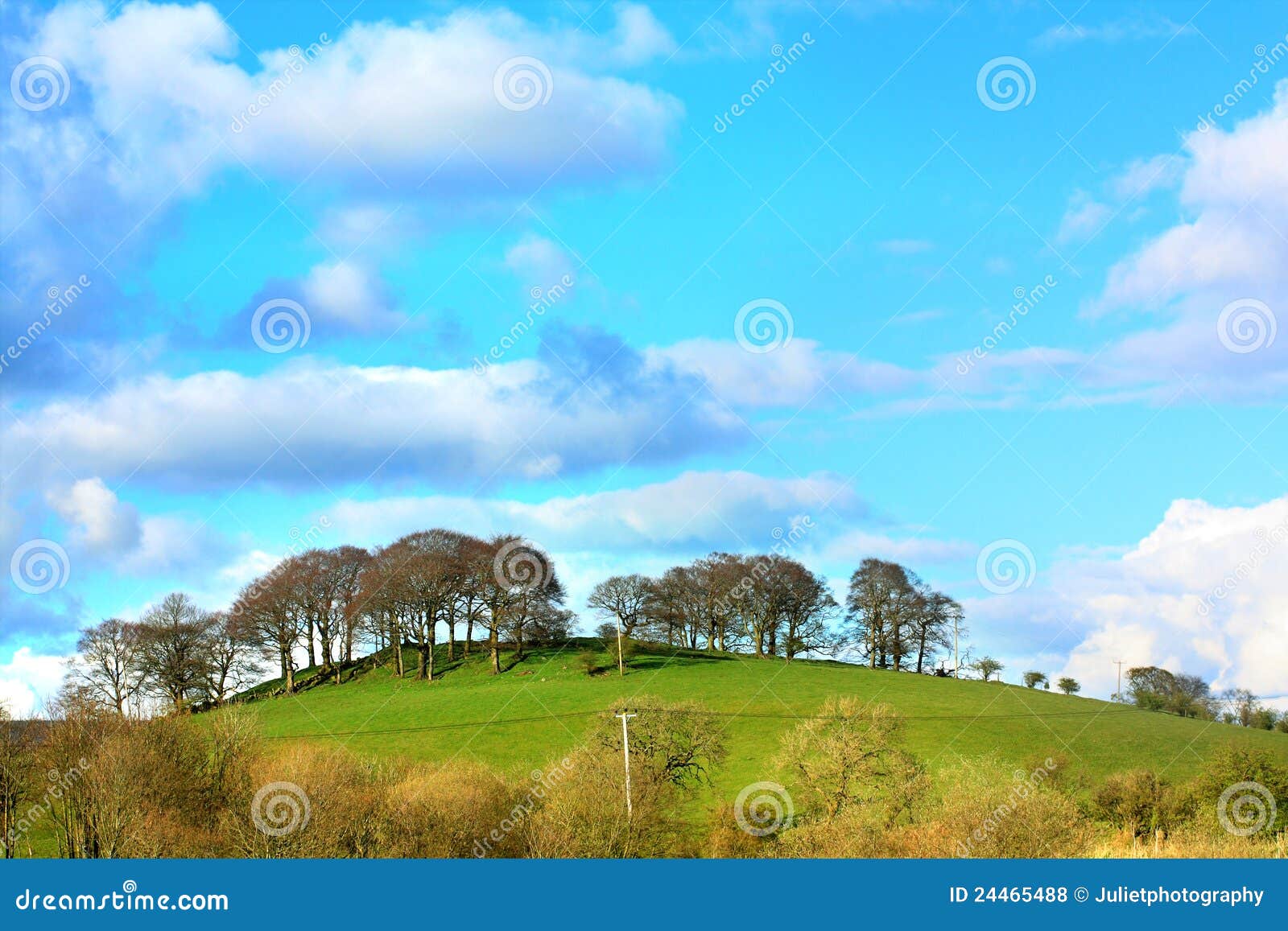 Beautiful Scottish Landscape Stock Photo - Image of grass, spring: 24465488