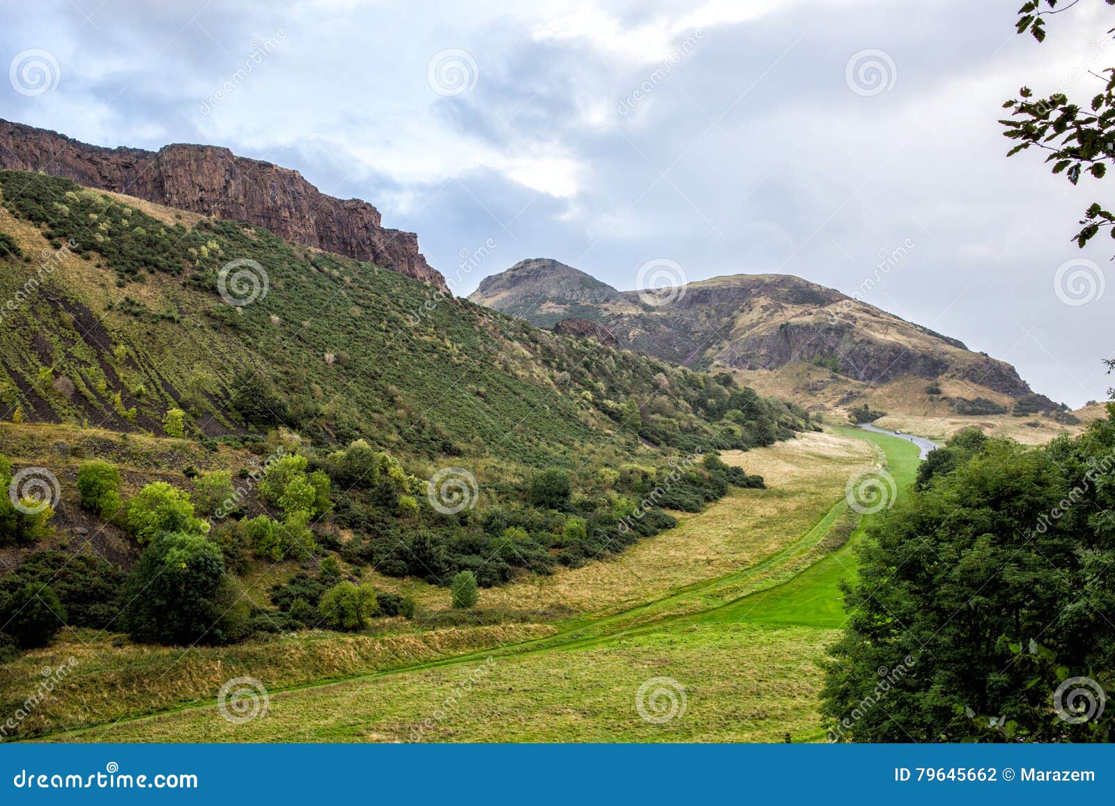 Beautiful Scottish Mountains Stock Photo - Image of landscape, glencoe ...