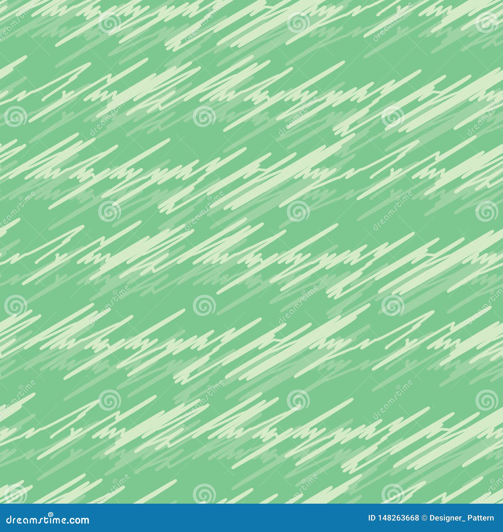 Beautiful Scribbled Lines Vector Seamless Pattern Stock Vector ...