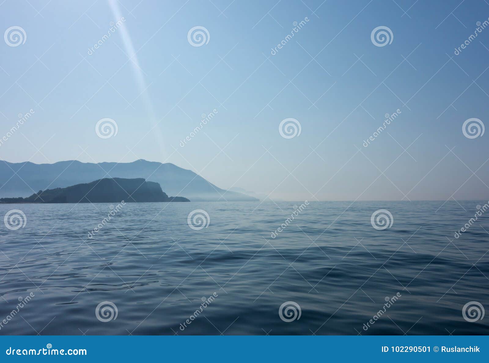 Beautiful sea stock image. Image of water, beach, view - 102290501