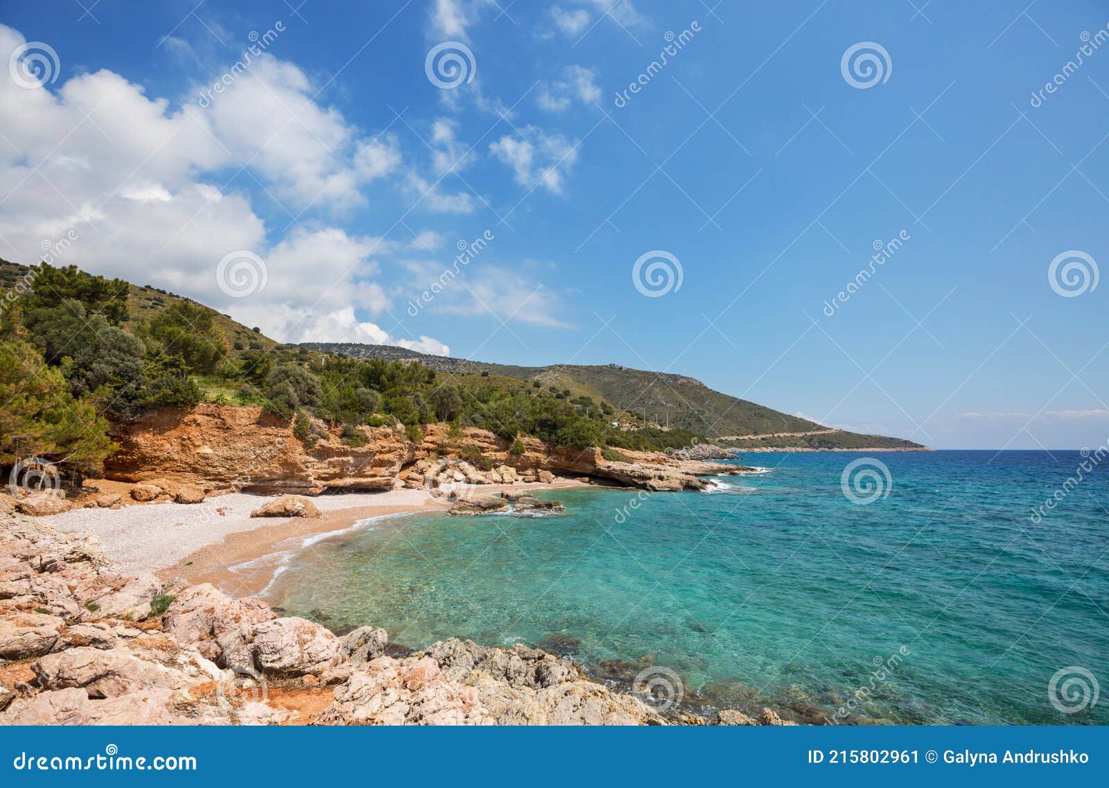 Turkey coast stock image. Image of ocean, nature, vacation - 215802961