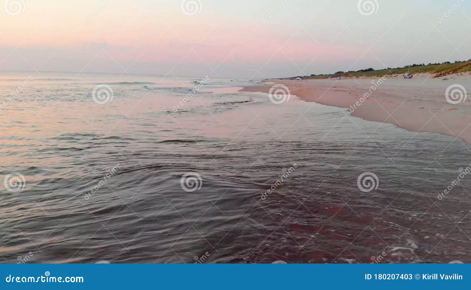 Beautiful Sea with a Good Beach. Stock Image - Image of waves, water ...