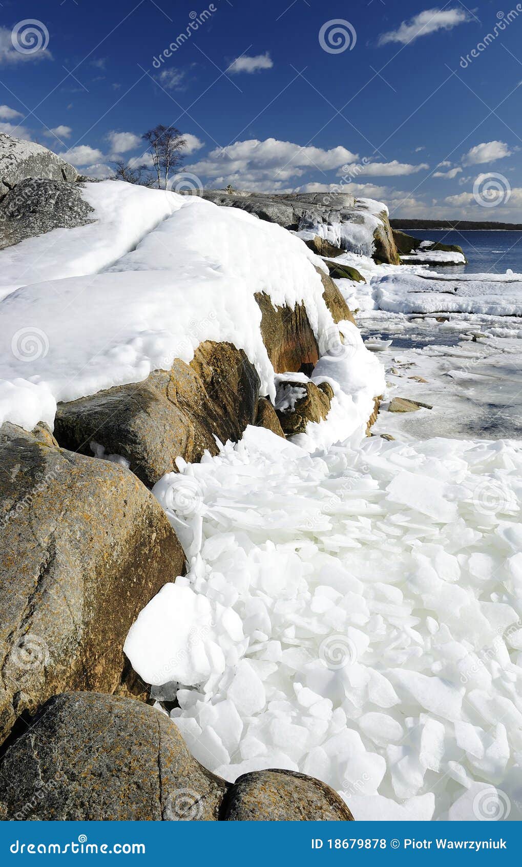 Beautiful Sea Scenery in March Stock Photo - Image of ecology, coast ...