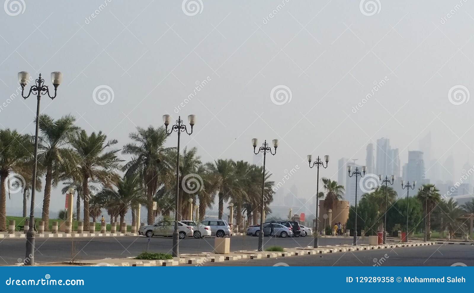 Beautiful Sea shore Kuwait stock photo. Image of beautiful - 129289358