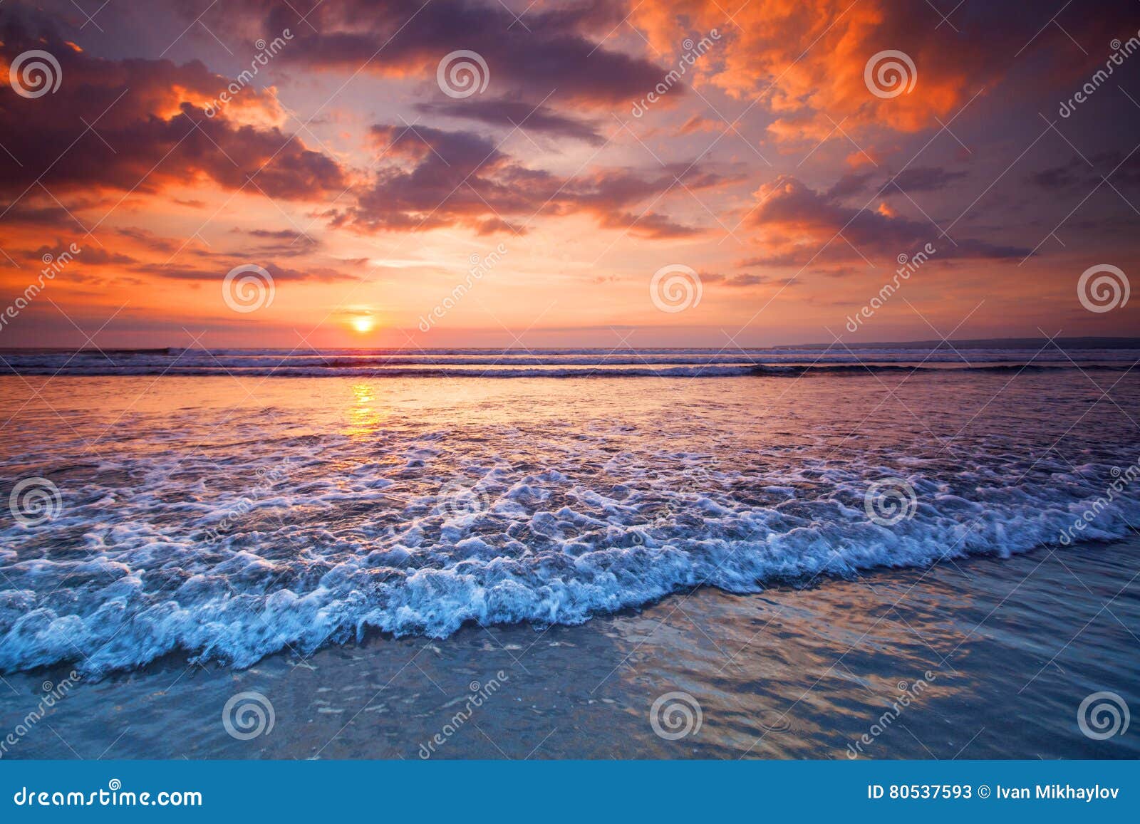 Beautiful sea sunset stock image. Image of destination - 80537593