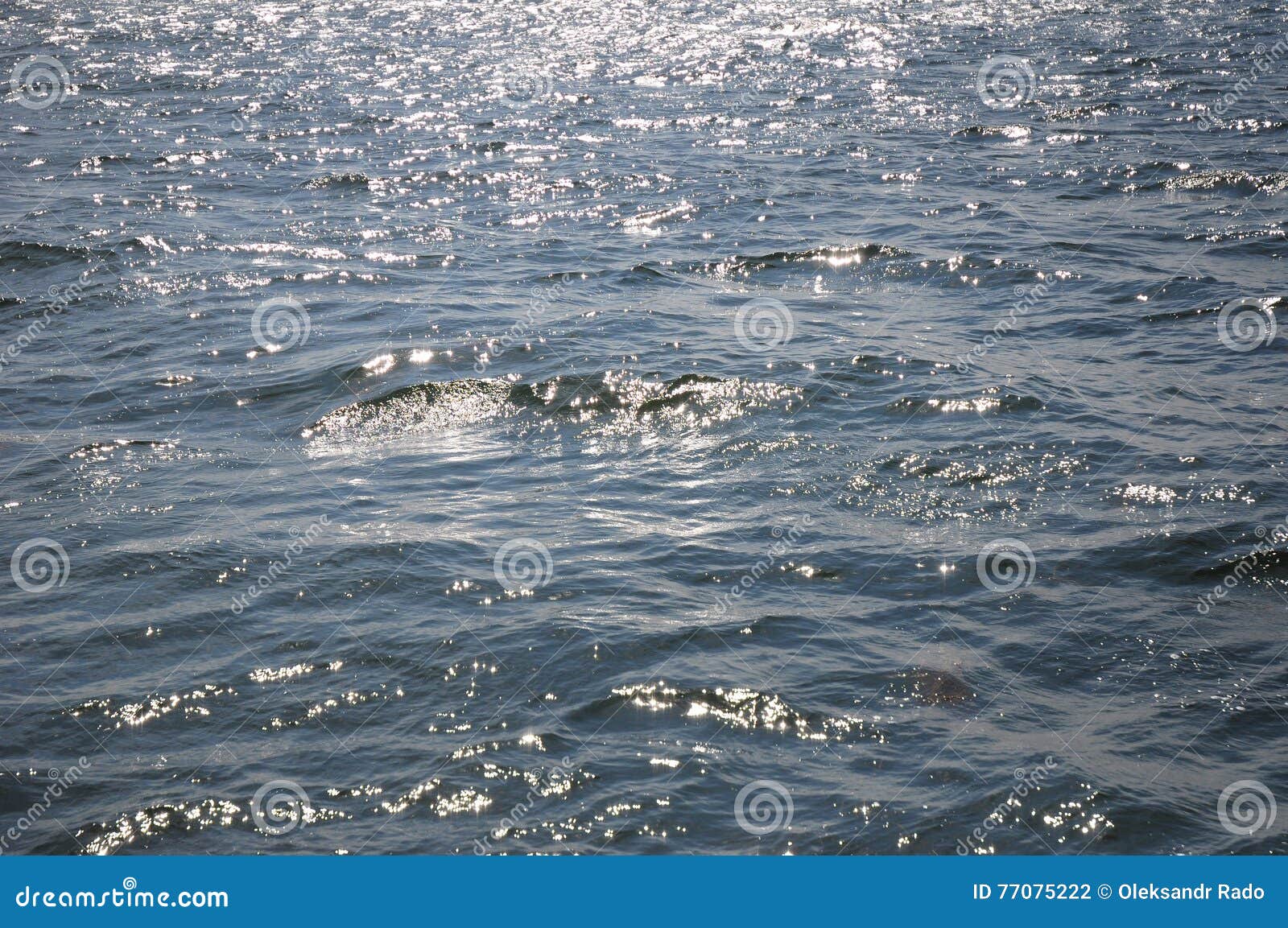 Beautiful Sea Surface Waves Aerial View As a Background Stock Photo ...
