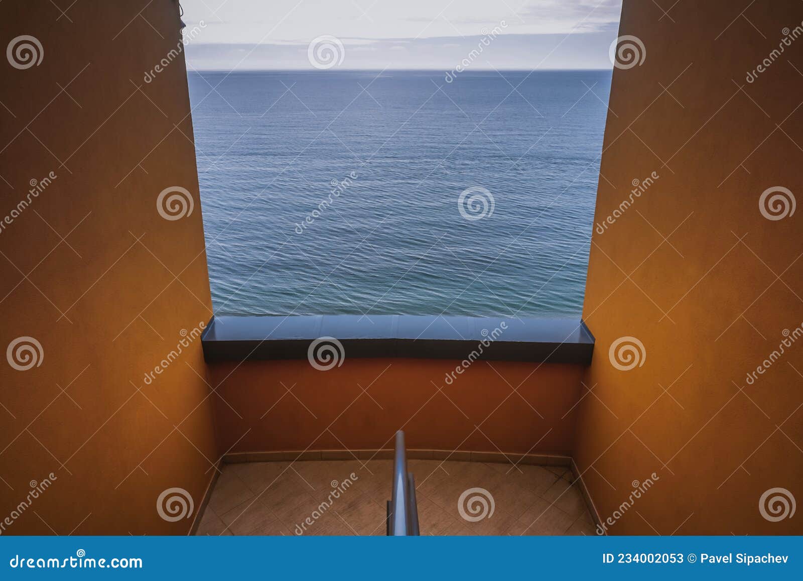 Beautiful Sea View from the Observation Deck Stock Image - Image of ...