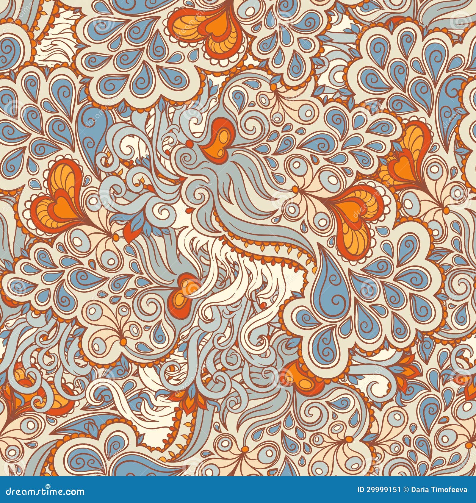 Orange and blue pattern stock vector. Illustration of doodle - 29999151 Orange and blue pattern stock vector. Illustration of doodle - 29999151