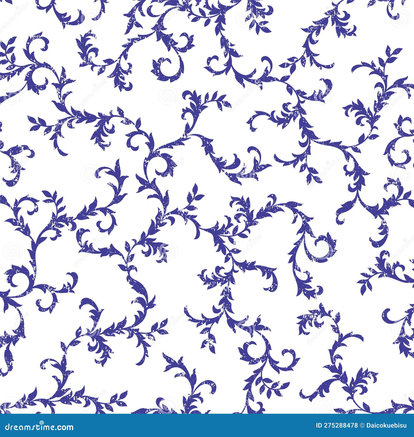 Sarasa Pattern that Continues Seamlessly, Stock Illustration ...