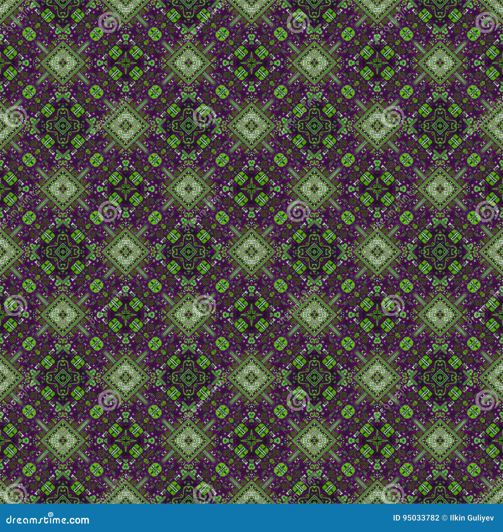 Beautiful Seamless Eastern Carpet Decoration Pattern, Abstract Ornament ...