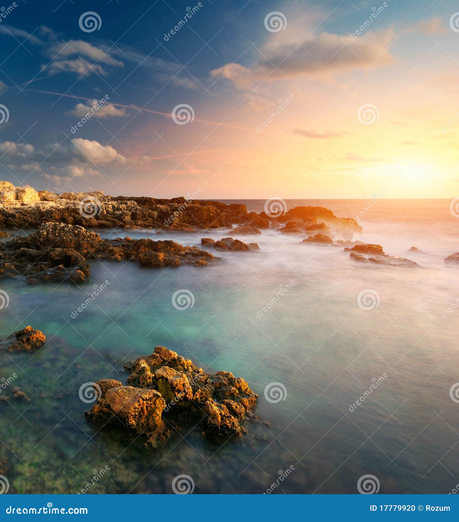 Beautiful seascape stock photo. Image of stone, landscape - 17779920