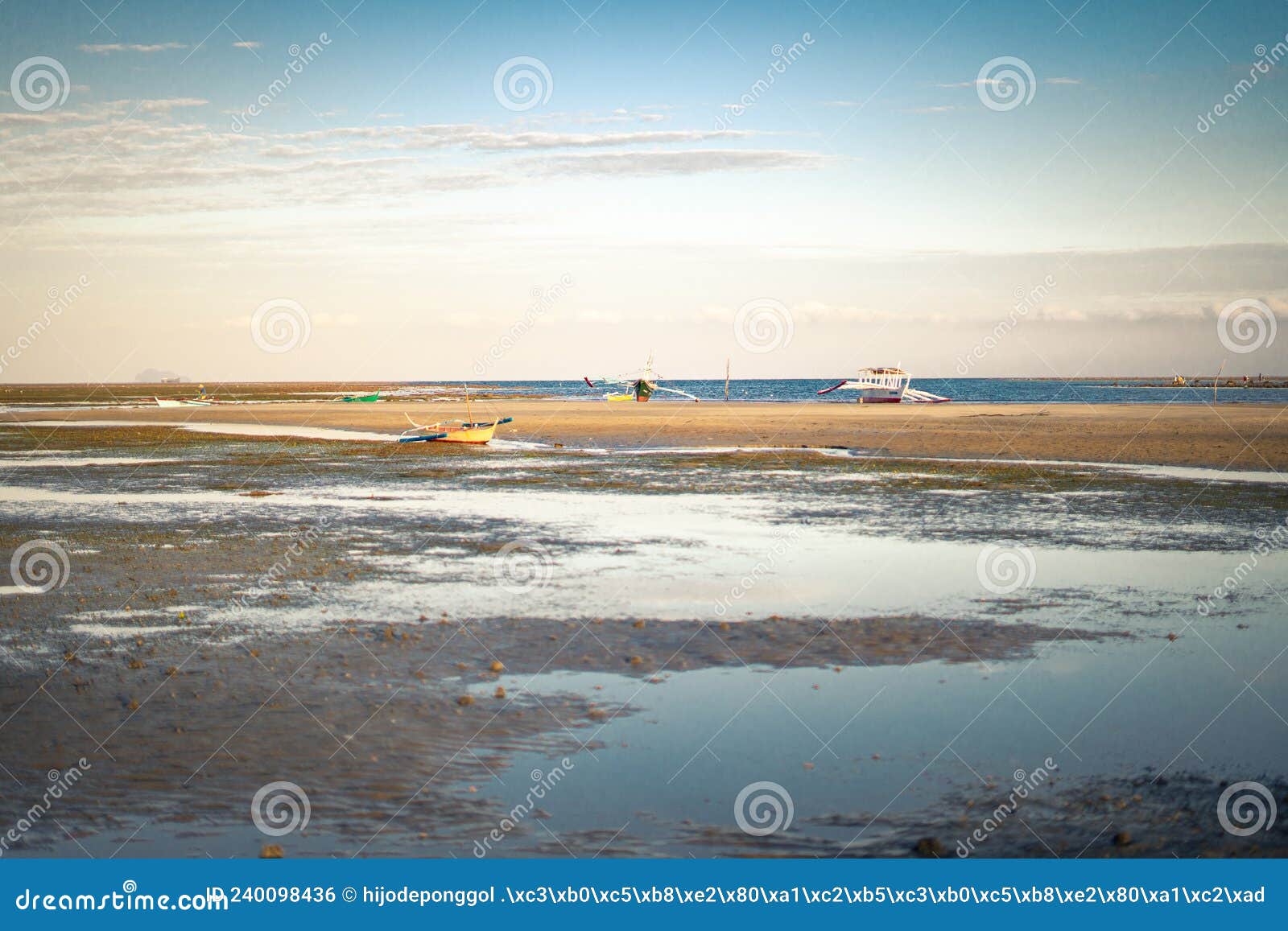 Beautiful Seascape at the Beach of Lian, Batangas Stock Photo - Image ...
