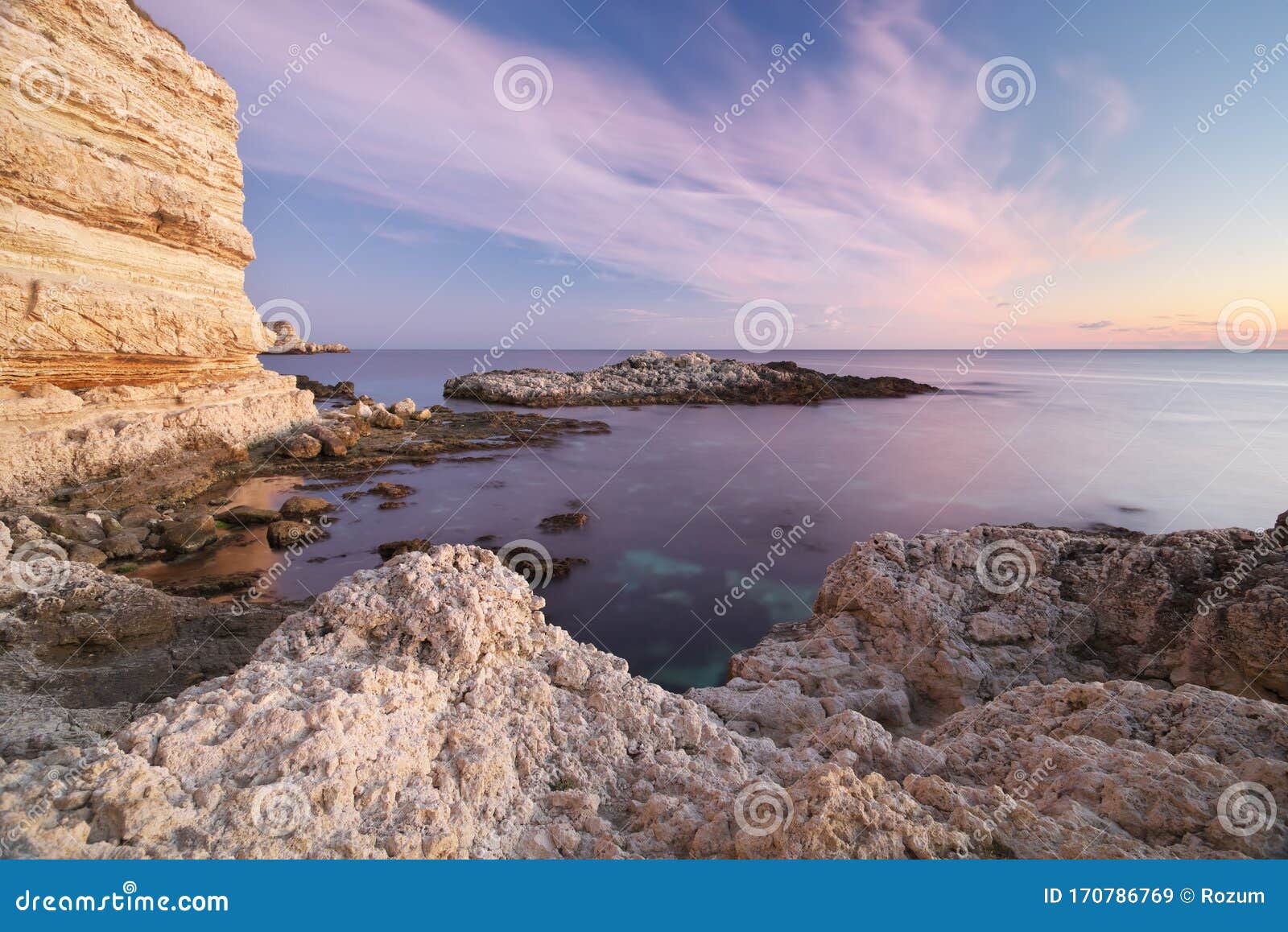 Beautiful Seascape. Composition of Nature Stock Image - Image of ...