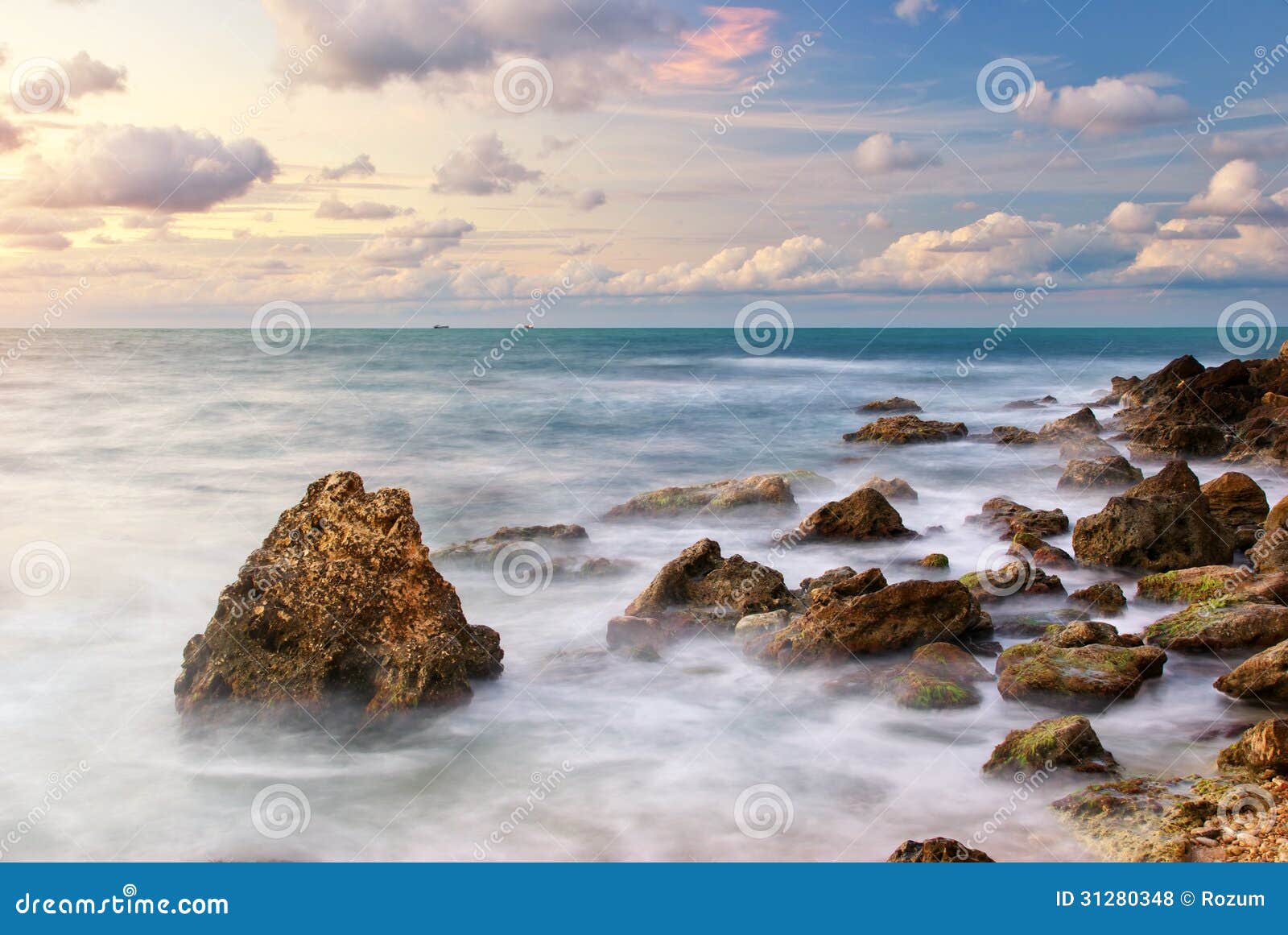 Beautiful seascape stock photo. Image of holiday, season - 31280348