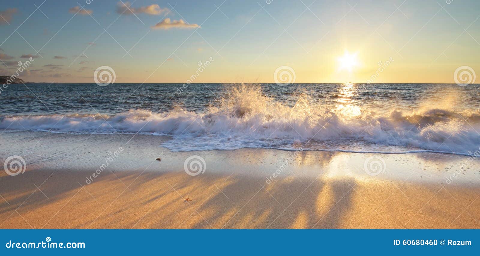 Beautiful seascape. stock photo. Image of coast, horizon - 60680460