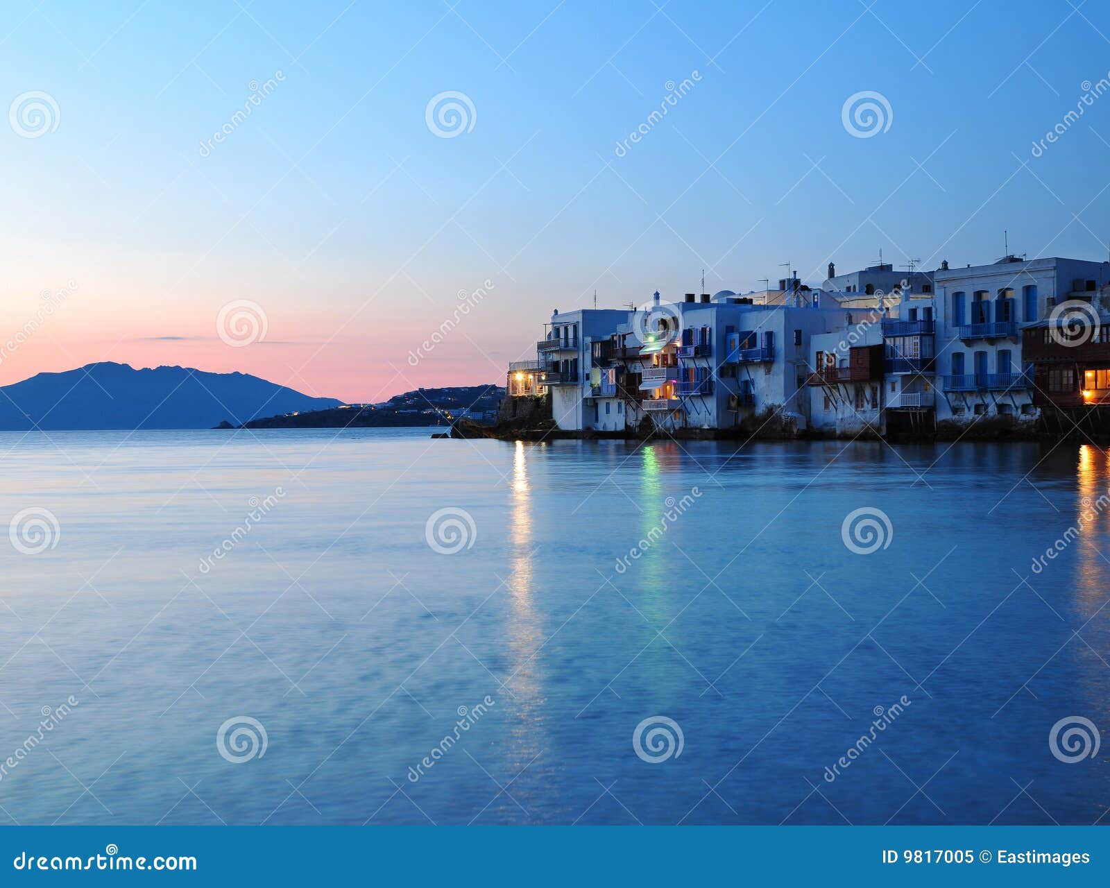 Beautiful Seaside stock image. Image of lights, calm, beautiful - 9817005