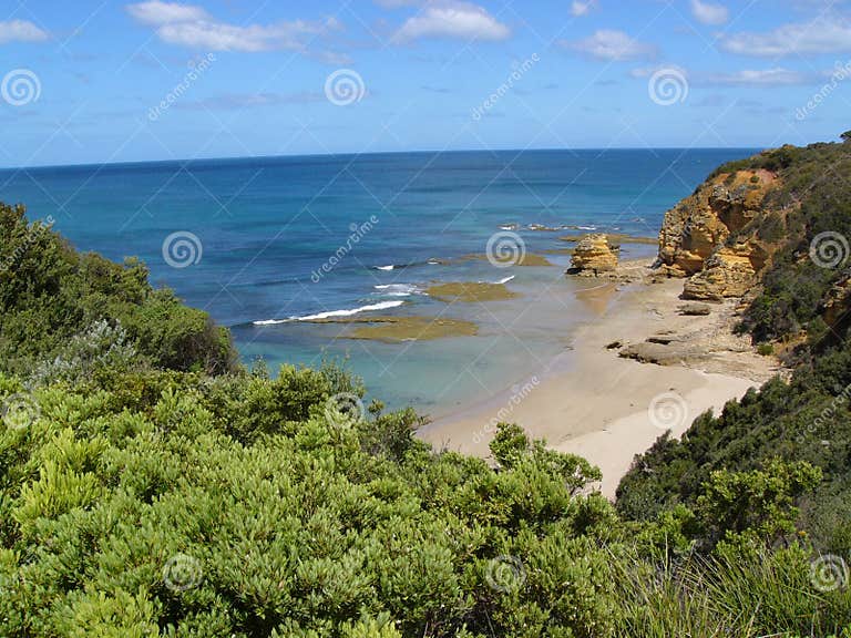Beautiful seaside view stock photo. Image of beat, lash - 6163314