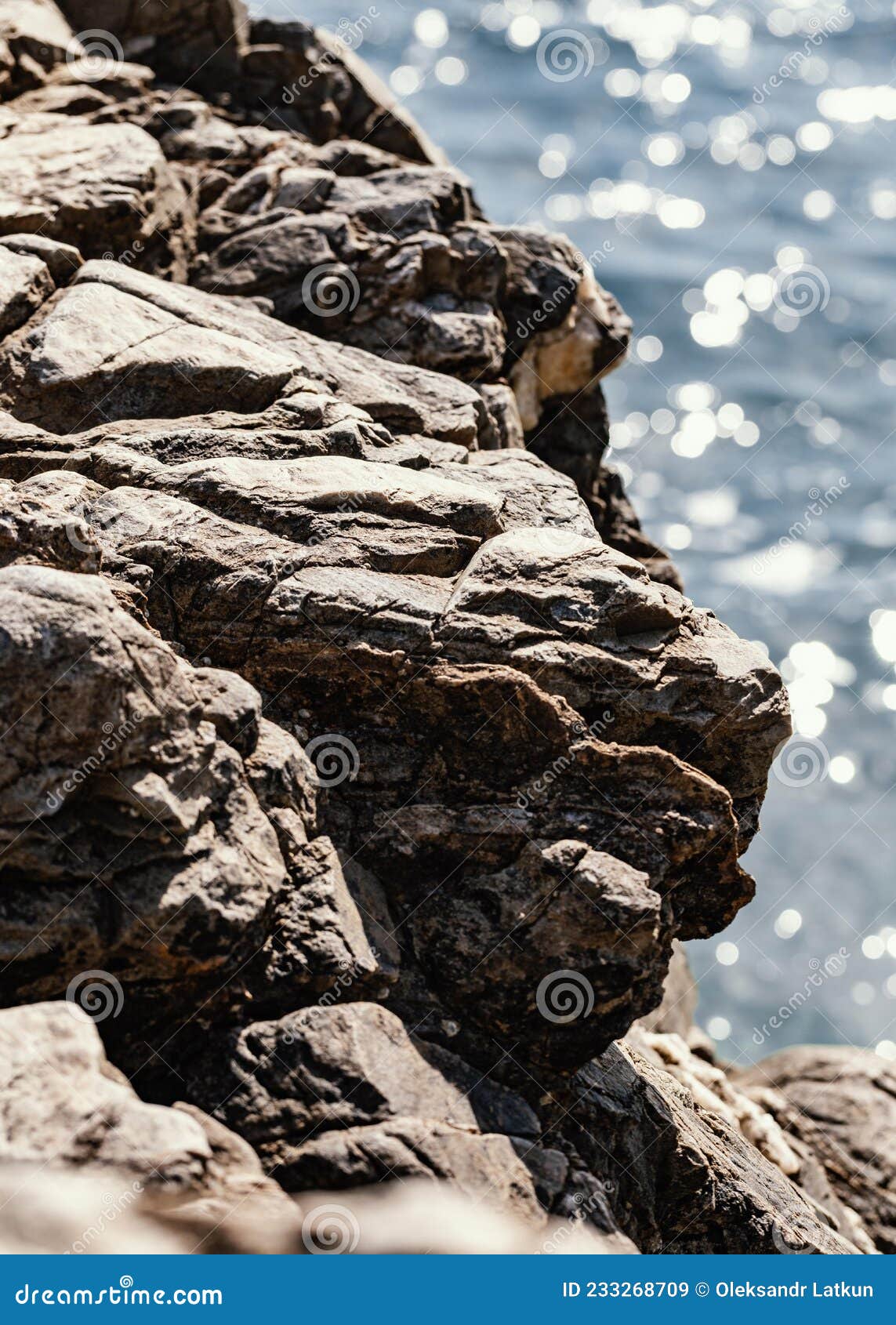 Beautiful Seaside View with Ocean. High Quality Photo Stock Image ...