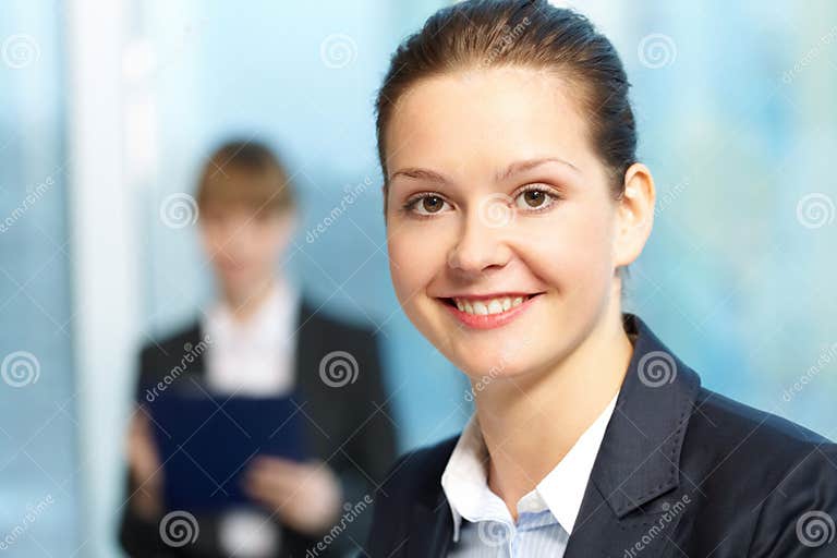 Beautiful secretary stock image. Image of close, executive - 18342059