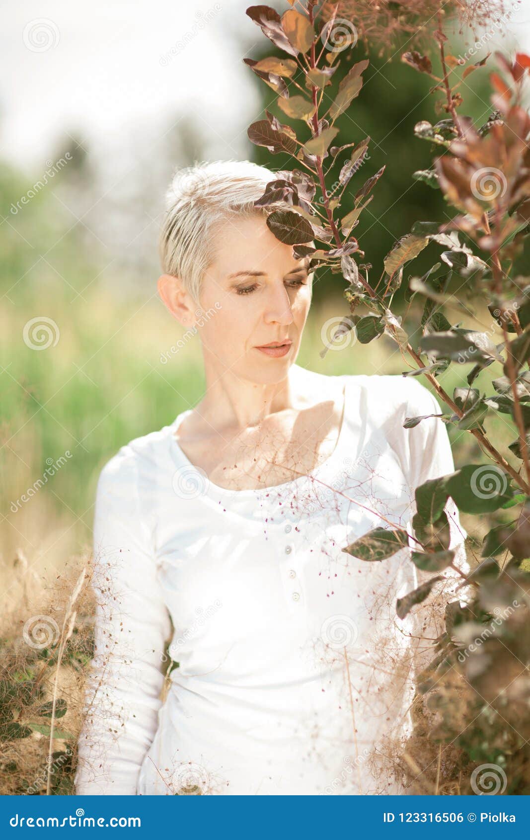 Beautiful and Self Confident Middle Aged Woman Portrait Stock Photo ... Beautiful and Self Confident Middle Aged Woman Portrait Stock Photo ...