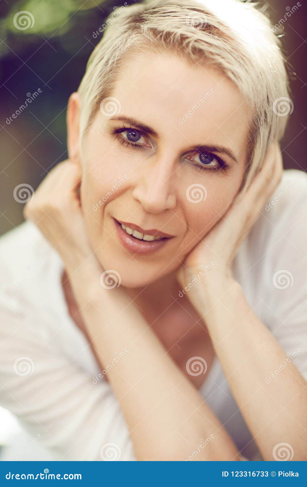 Beautiful and Self Confident Middle Aged Woman Portrait Close Up Stock ... Beautiful and Self Confident Middle Aged Woman Portrait Close Up Stock ...