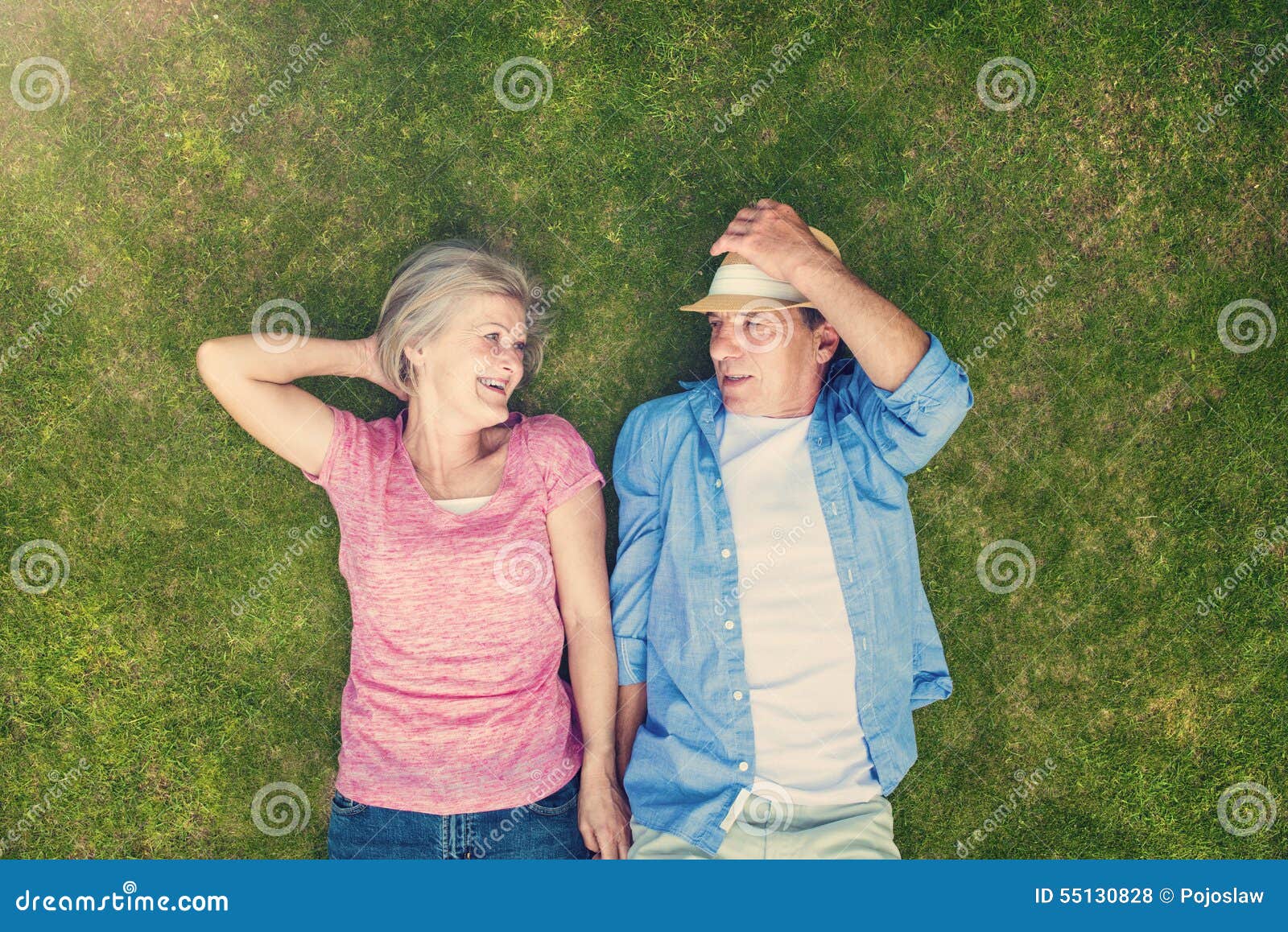 Beautiful Seniors in Nature Stock Photo - Image of park, countryside ...