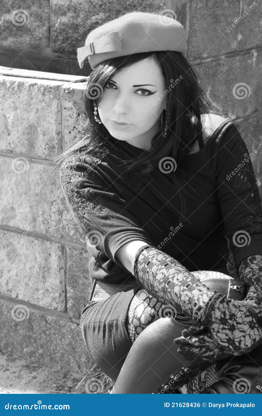 Beautiful sensitive woman stock photo. Image of woman - 21628436