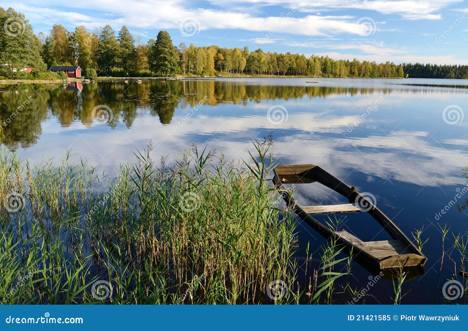 Beautiful September's Landscape Royalty Free Stock Photo - Image: 21421585