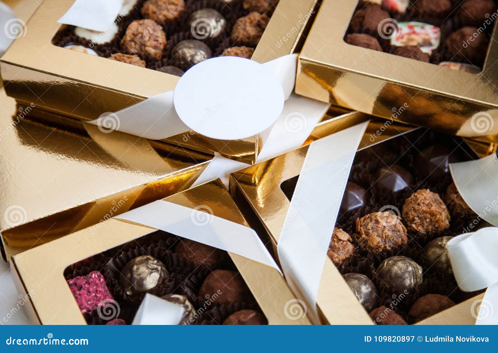 Beautiful Set of Tasty Truffles Stock Image - Image of restaurant ...