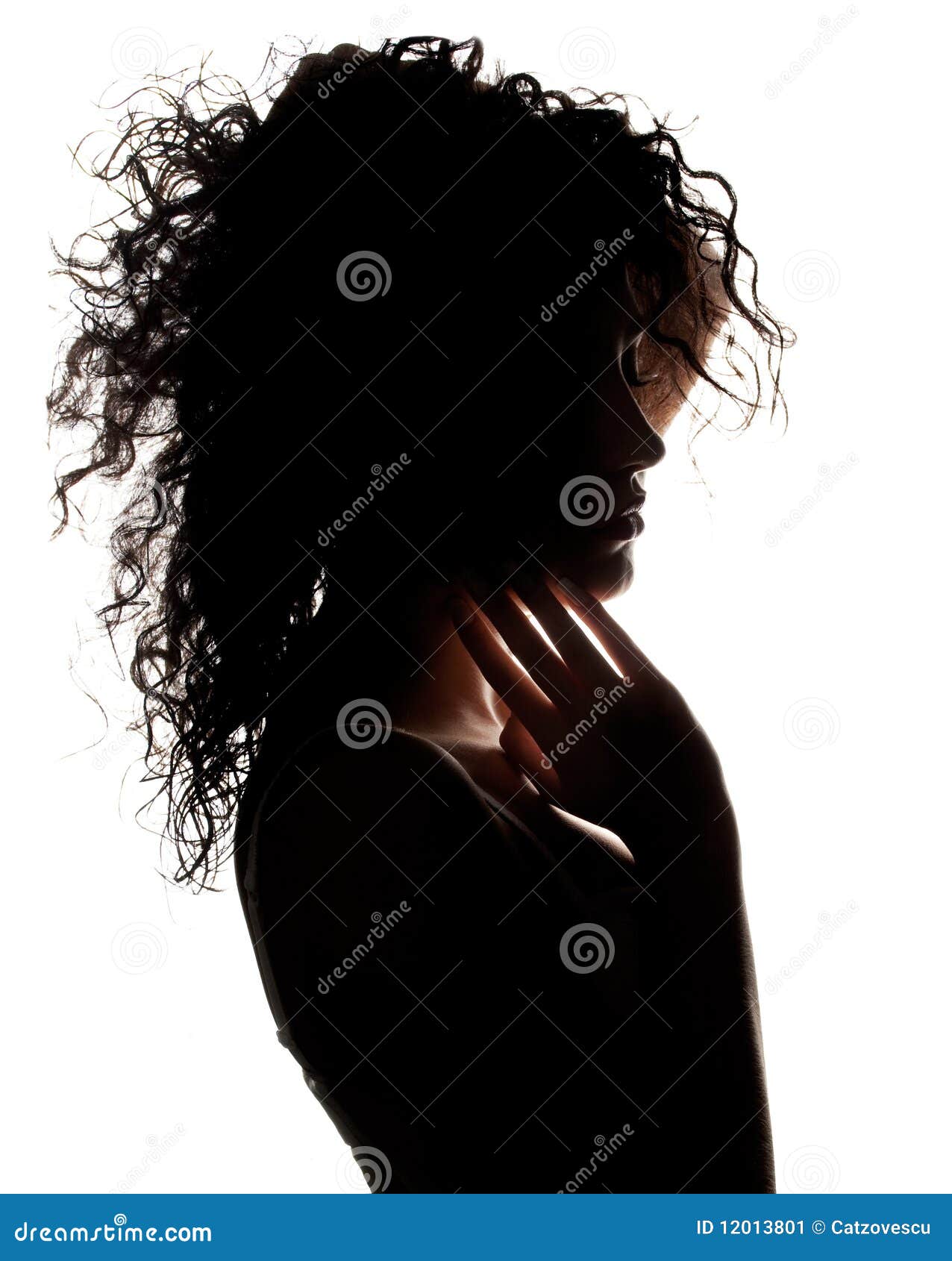 Beautiful shadow stock image. Image of model, hair, long - 12013801