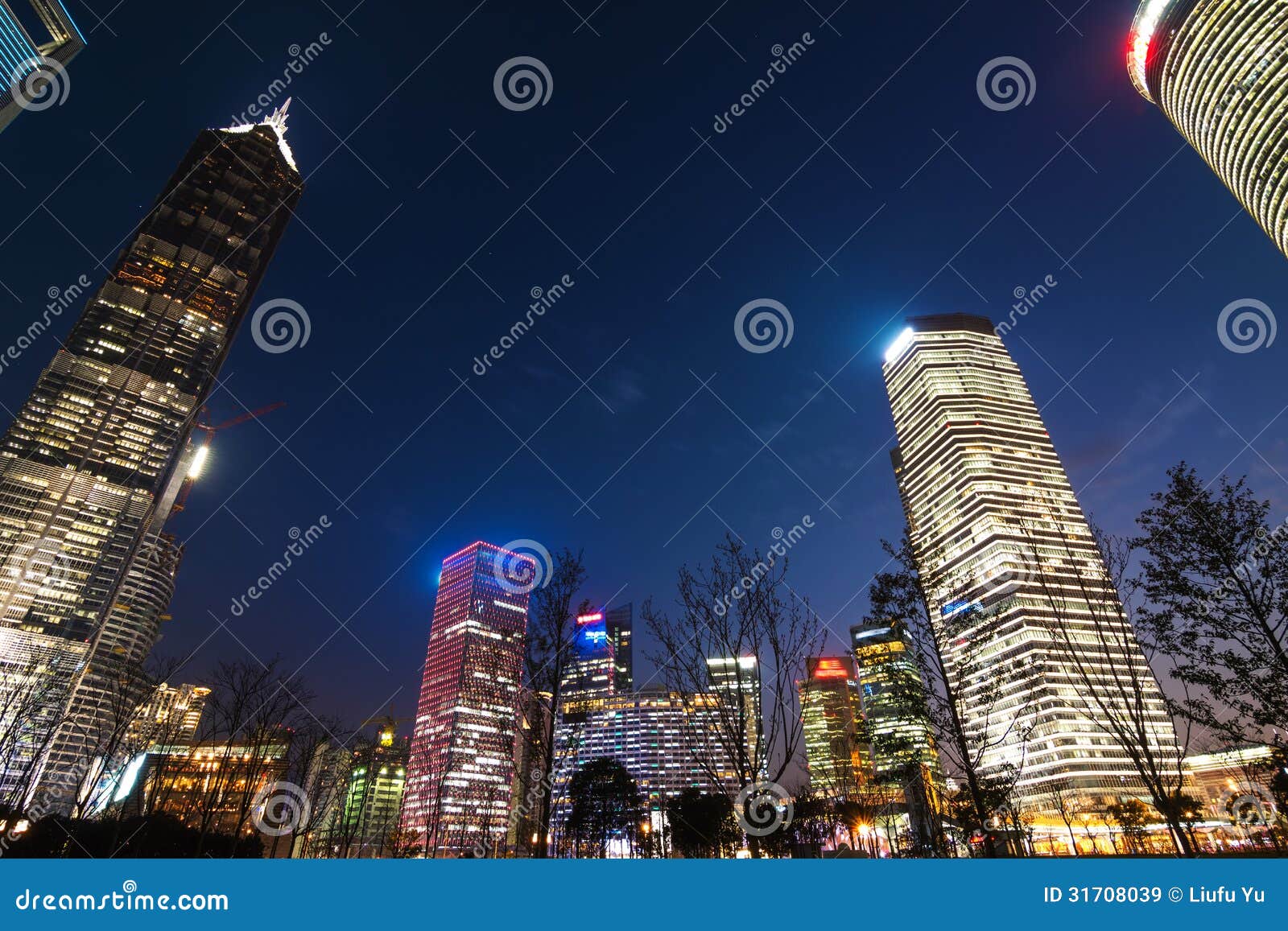 Beautiful of Shanghai Night Scene Stock Image - Image of metropolitan ...