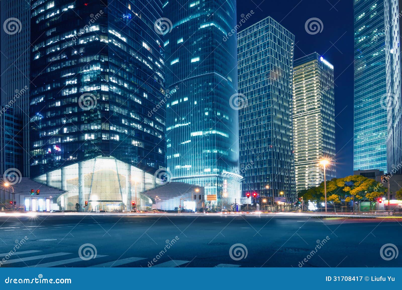Beautiful of Shanghai Night Scene Stock Image - Image of metropolitan ...