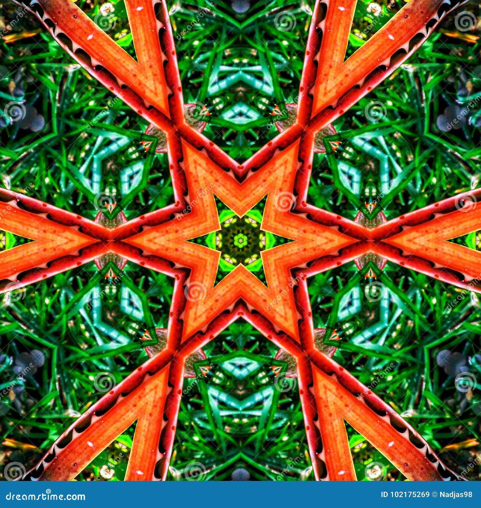 Abstract Orange Star Pattern Background Texture Stock Illustration ...