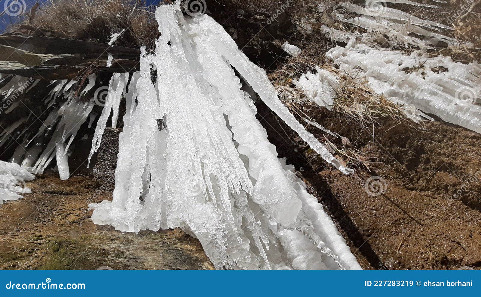 Beautiful sharp Waterfall stock image. Image of waterfall - 227283219