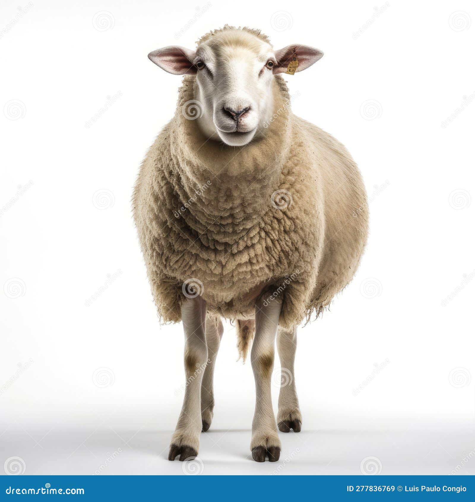 A beautiful sheep stock image. Illustration of lamb - 277836769